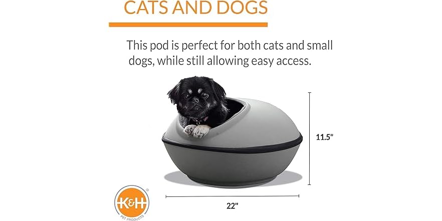 K&H Thermo-Kitty Mod Dream Pod Cat Bed