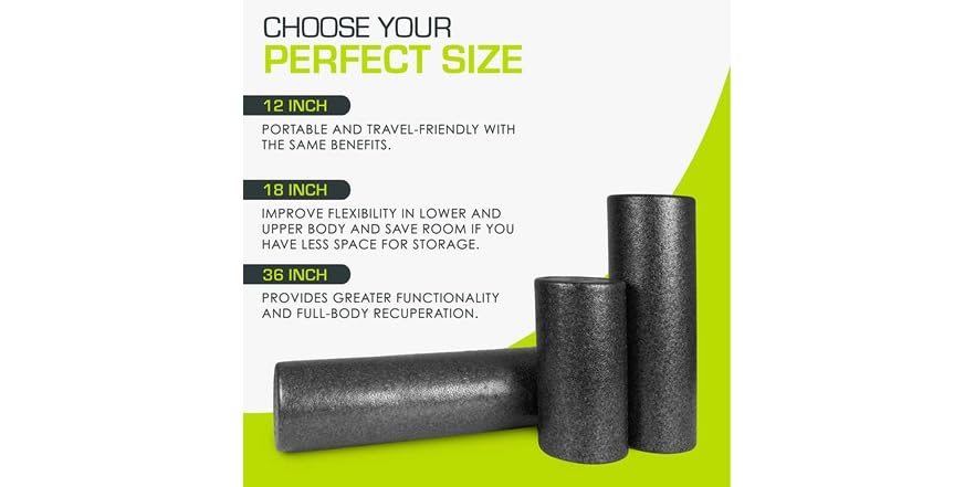 ProsourceFit High Density Foam Roller
