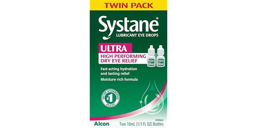 Systane Ultra Lubricant Eye Drops