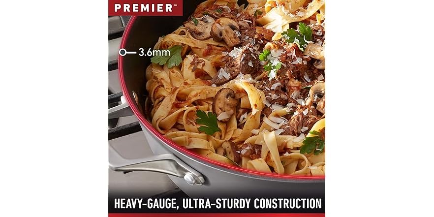 Calphalon 11-Piece Pots and Pans Set, Nonstick Kitchen Cookware with ...