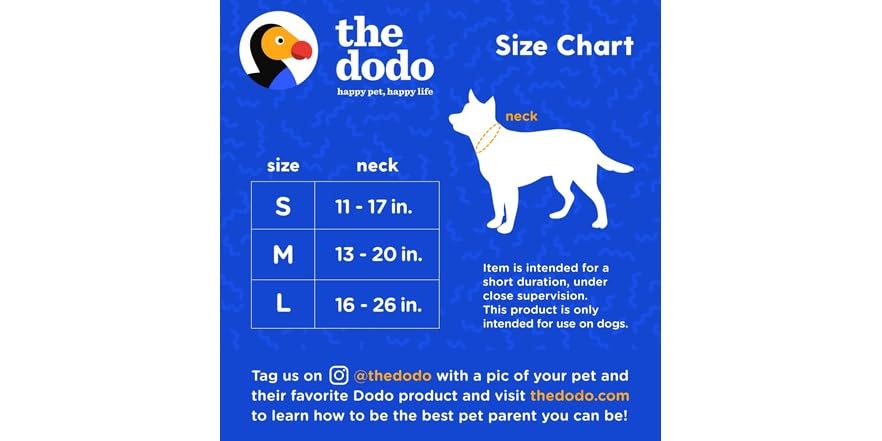 The Dodo Dog Harness (Sm/Md)