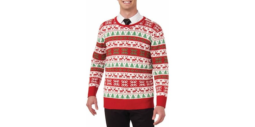 Ugly Holiday Sweater, Winter Wonderland