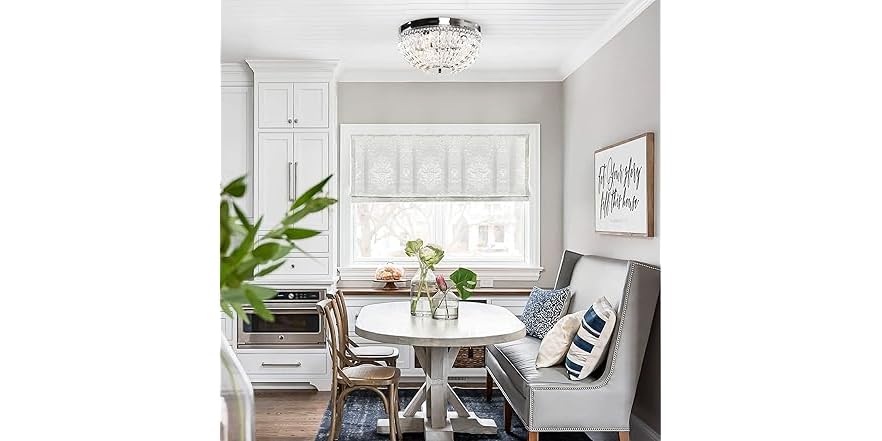 Parrot Uncle C2265-PU Crystal Chandelier Light Fixture (Open Box)