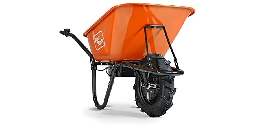 SuperHandy Electric-Powered Wheelbarrow