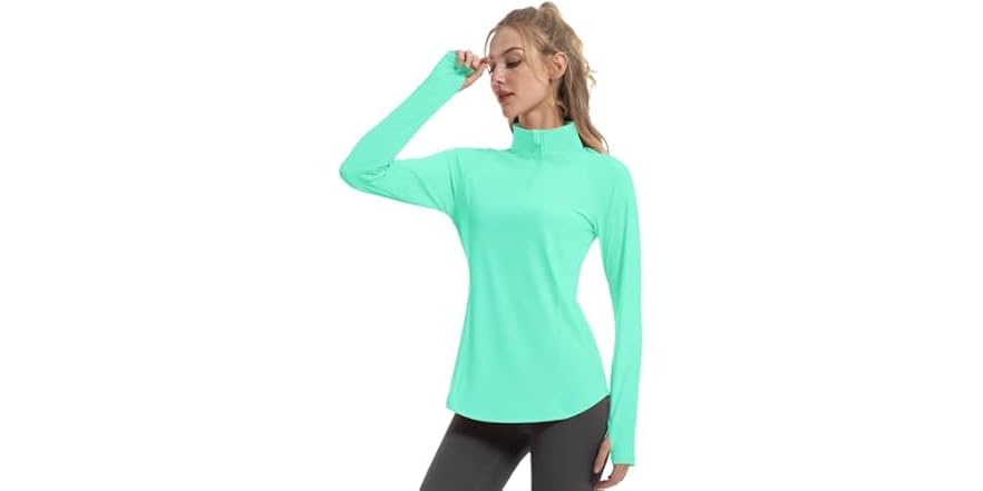 FKEEP Women's Sun Shirt Athletic Jacket