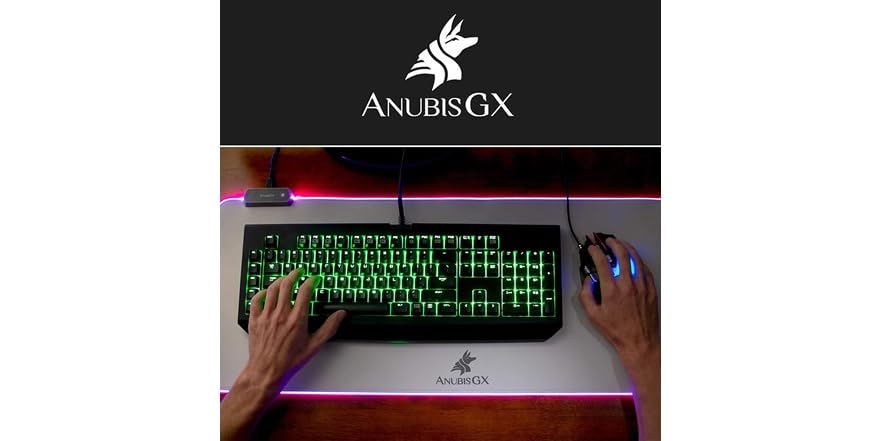 Anubis GX Electric RGB Mouse Pad
