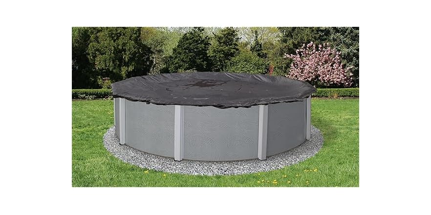 Blue Wave 28 ft Round Mesh Cover for Above Ground Pool