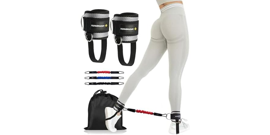 3 Weight Ankle Resistance Bands Set