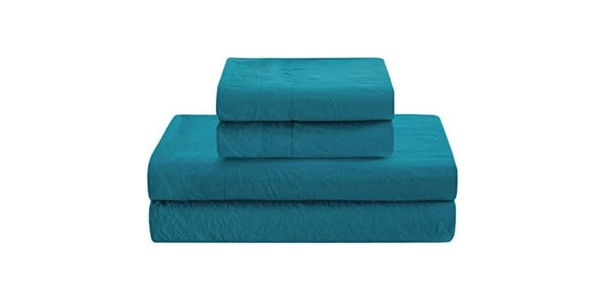 Prewashed Crinkle Sheet Set