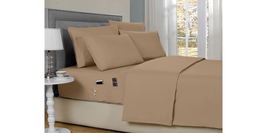 Rayon from Bamboo 6-PC Smart Sheet Set