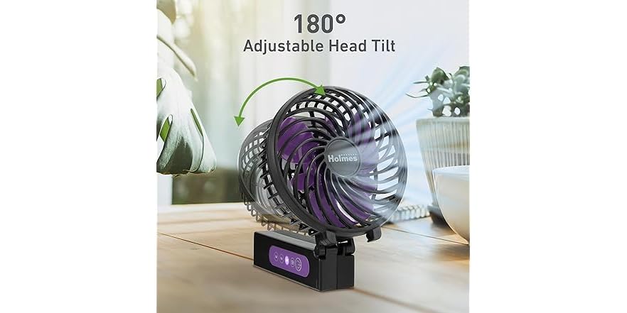 HOLMES 4" Portable Handheld Fan
