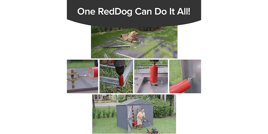 Red Dog Socket w/ Drill Adapter