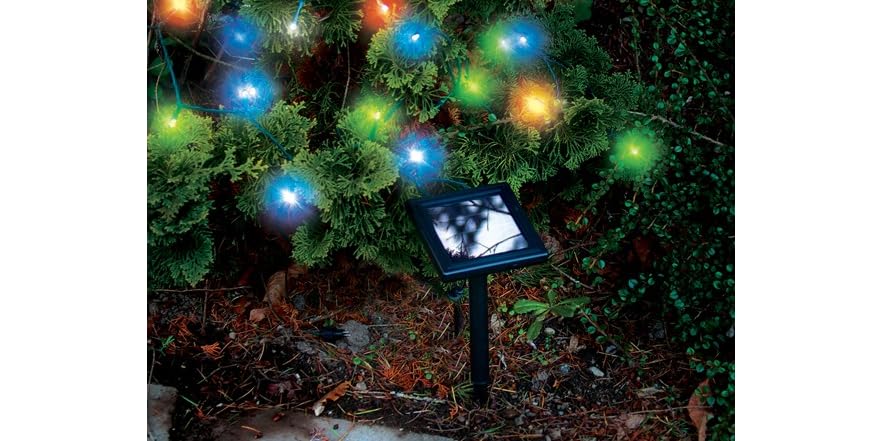 Rethink Multi Color Solar String Lights, 150 LEDs