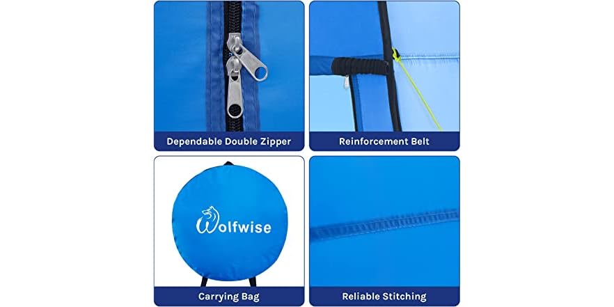 WolfWise Pop-up Shower Tent