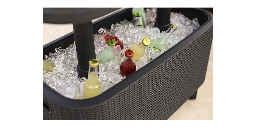 Keter KETER BEVY BAR Keter BEVY BAR GREY (Open Box)