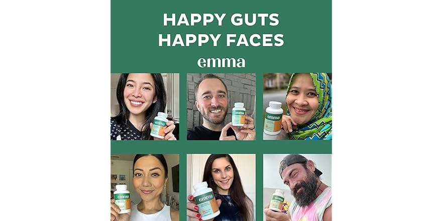 Emma Gut Health supplement - 60 Capsules