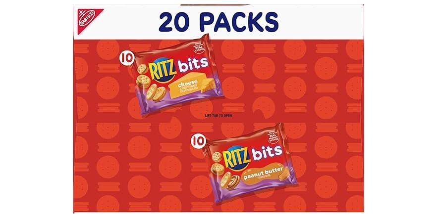 RITZ Bits Variety Pack 20ct