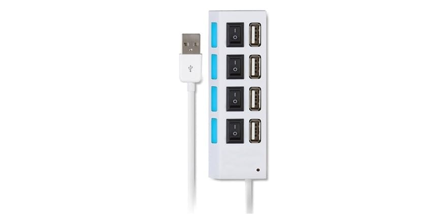Sonic IQ 4-Port Portable USB Multi Hub