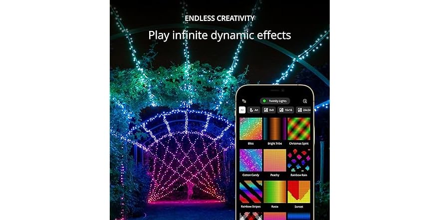 Twinkly BH-839 String Lights 400 LED RGB