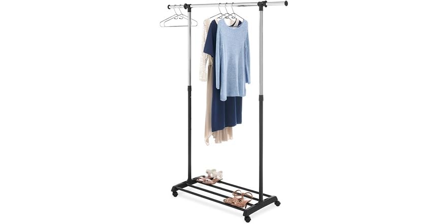 Whitmor Deluxe Adjustable Garment Rack
