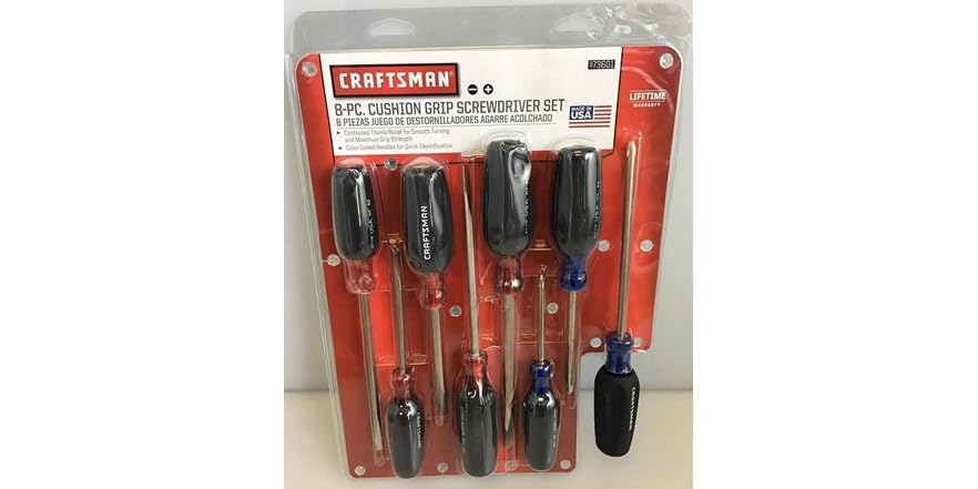 Craftsman 8-Piece Screwdriver Set