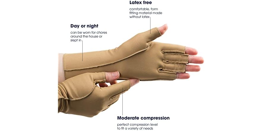 Isotoner Therapeutic Compression Gloves