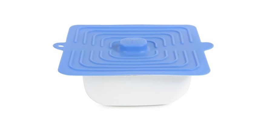 Silicone 2-Piece Square Suction Lids Set