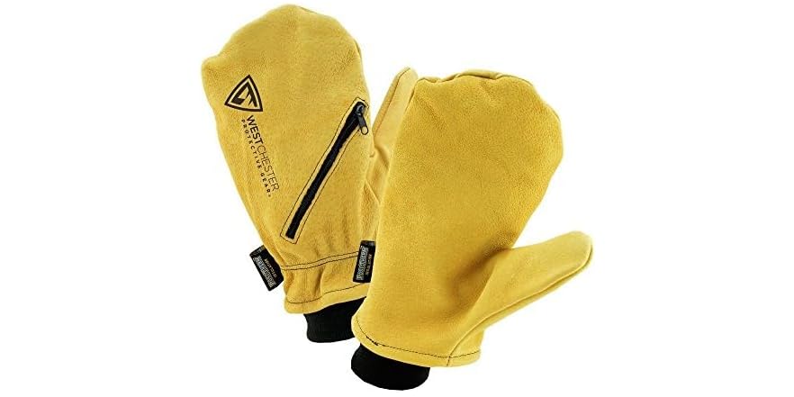 Full Grain Leather Chopper Mitten