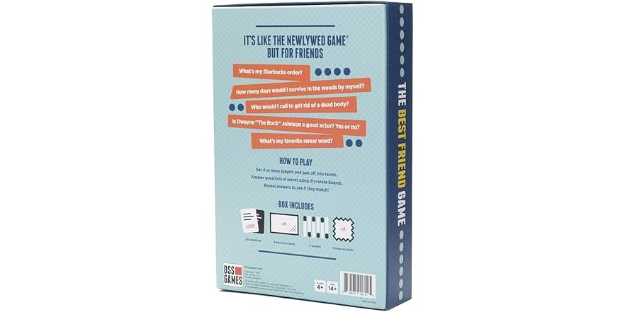 The Best Friend Game - Think You Know Your Friends?
