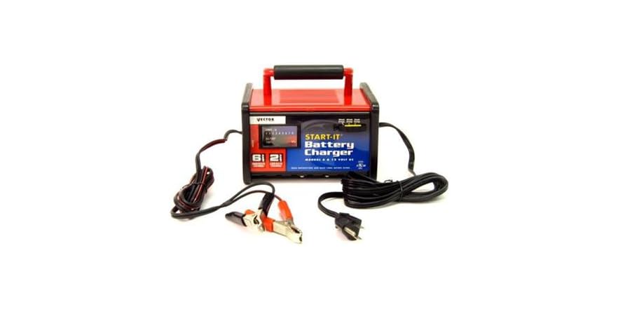 Vector Start-It Manual 6V & 12V DC Battery Charger