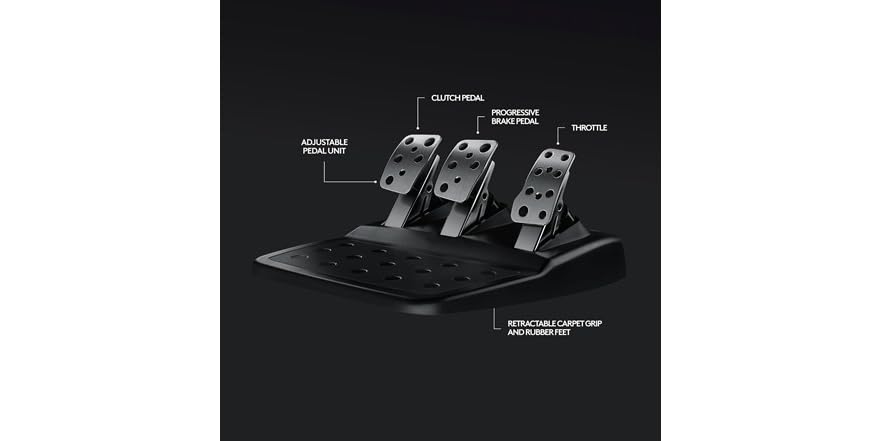 (NEW) Logitech G920 Driving Force Racing Wheel and Floor Pedals
