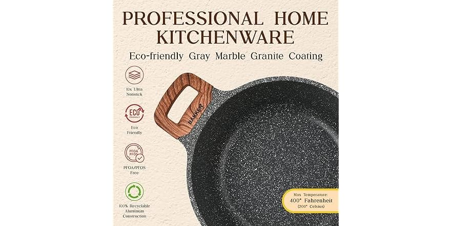 Bakken-Swiss 14-Pc Kitchen Cookware Set