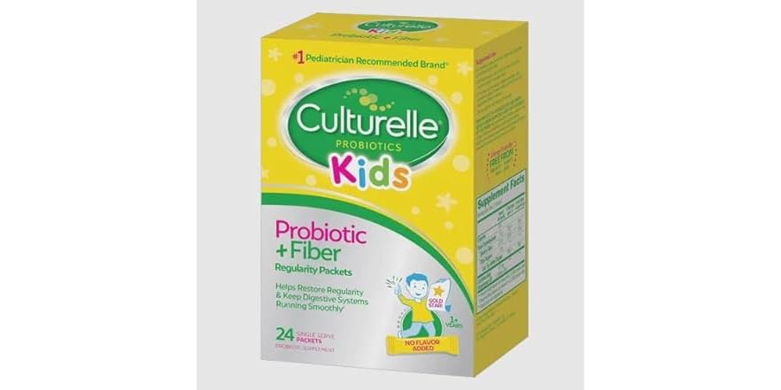 Culturelle Kids Probiotic & Fiber Supplement