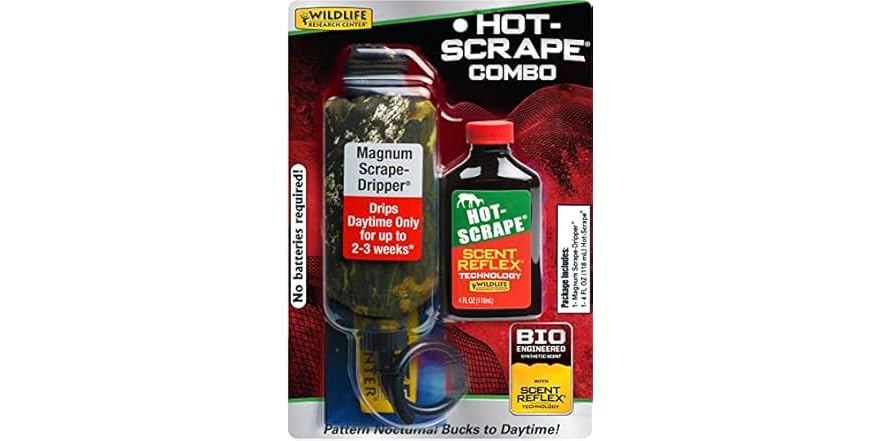 Wildlife Dripper Synthetic Hot Scrape Scent