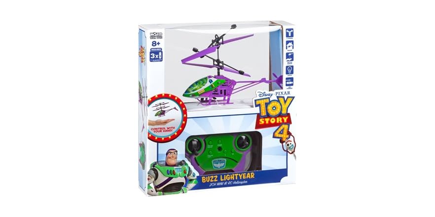 Toy Story Buzz Lightyear 2CH IR Helicopter