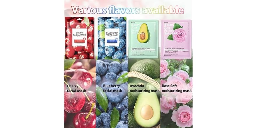2-Pack 10ct Variety Face Mask Sets