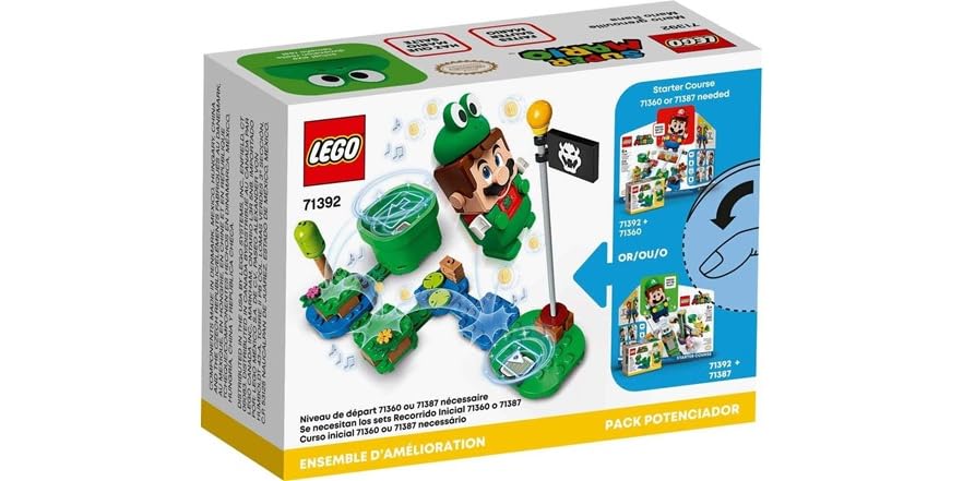 LEGO Frog Mario Power-Up Building Kit