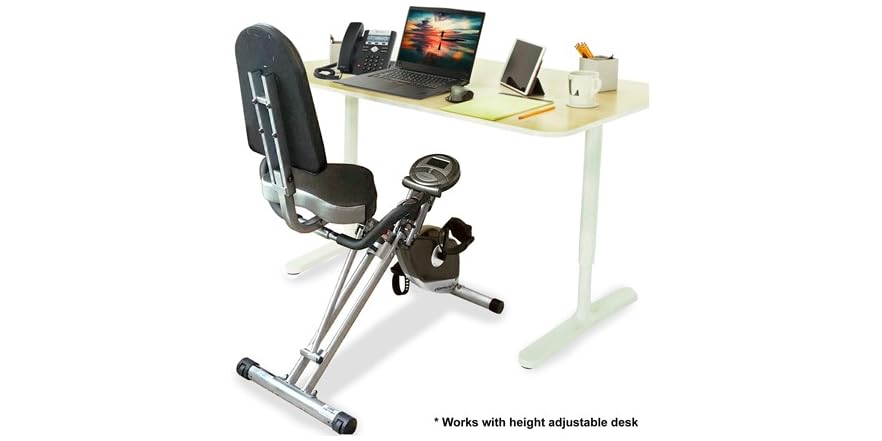 Exerpeutic 400XL Folding Recumbent Bike