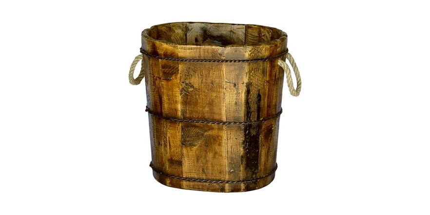 Altai Tapered Wooden Bucket