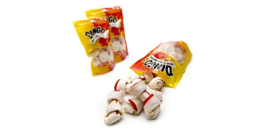 Dingo Original Rawhide Bones – 3 Pack