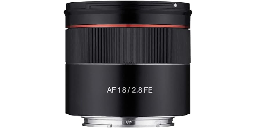 (NEW) Rokinon AF 18mm F2.8 Auto Focus Full Frame Compact Lens for Sony ...