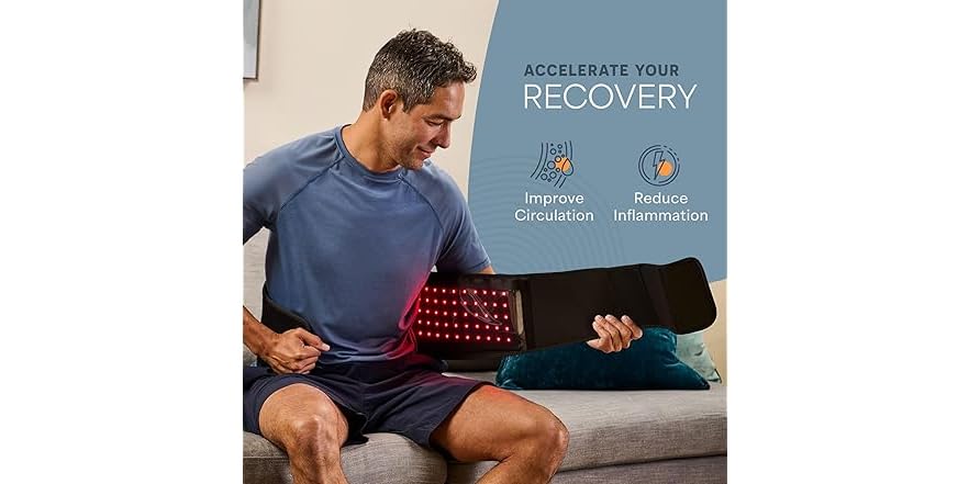 Lifepro Red Light Therapy Belt - 660nm & 850nm