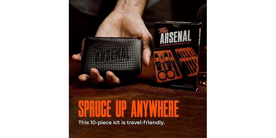 Ultimate Men's Grooming Kit 10pc set
