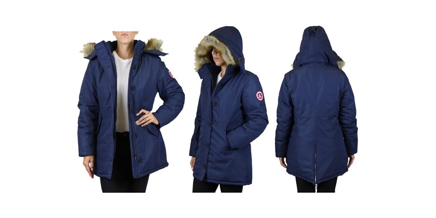 Womens Heavyweight Long Parka w/ Hood