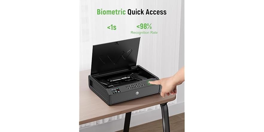 HOLEWOR Biometric Gun Safe, 443B-Basic