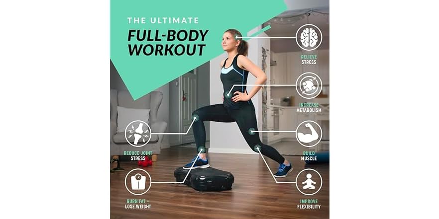 Bluefin Fitness Slim Power Vibration Plate