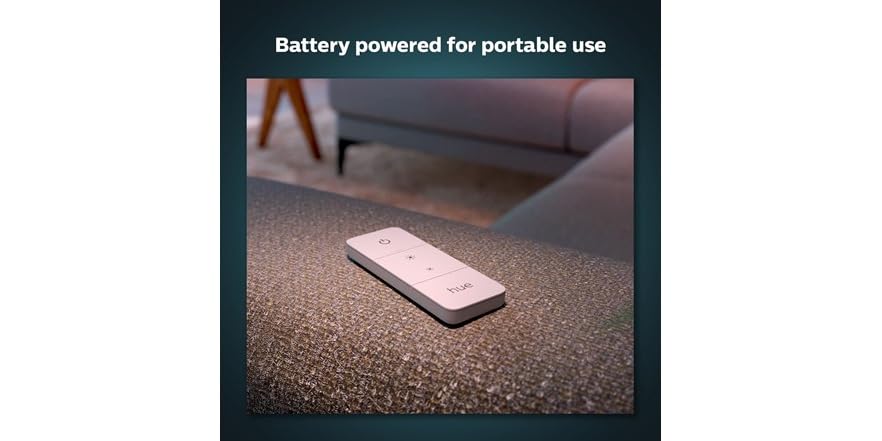 Philips Hue Smart Dimmer Switch with Remote, White