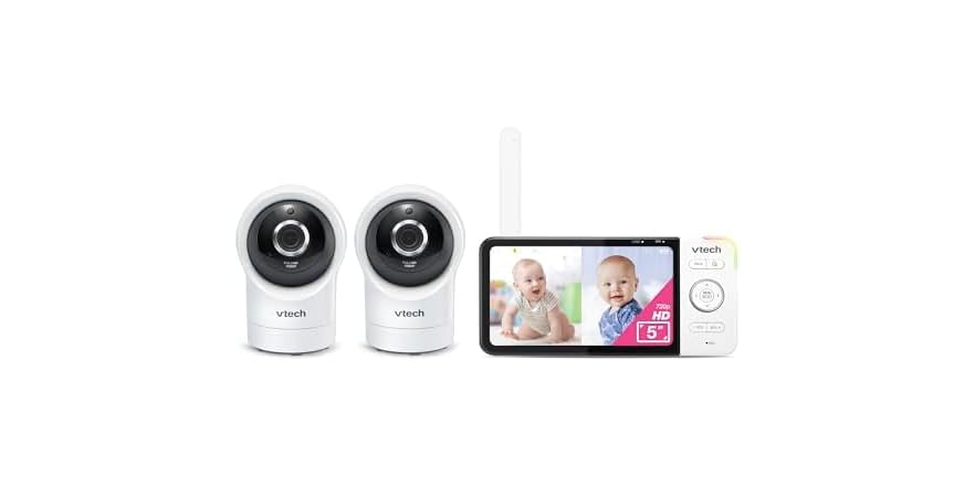 VTech Digital Video Monitor with Remote Access and 2 Cameras