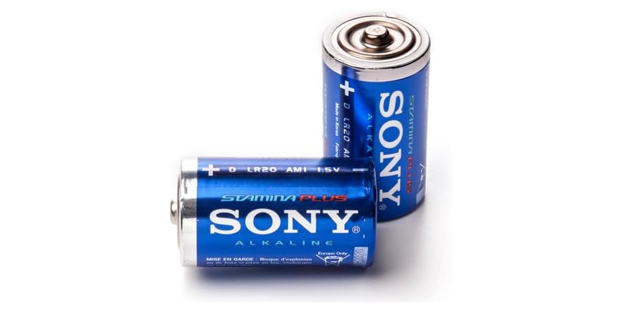 Sony D STAMINA PLUS Batteries - 12 Pack