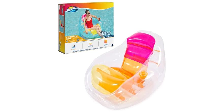Swimways Dry Float Socializer Pool Float